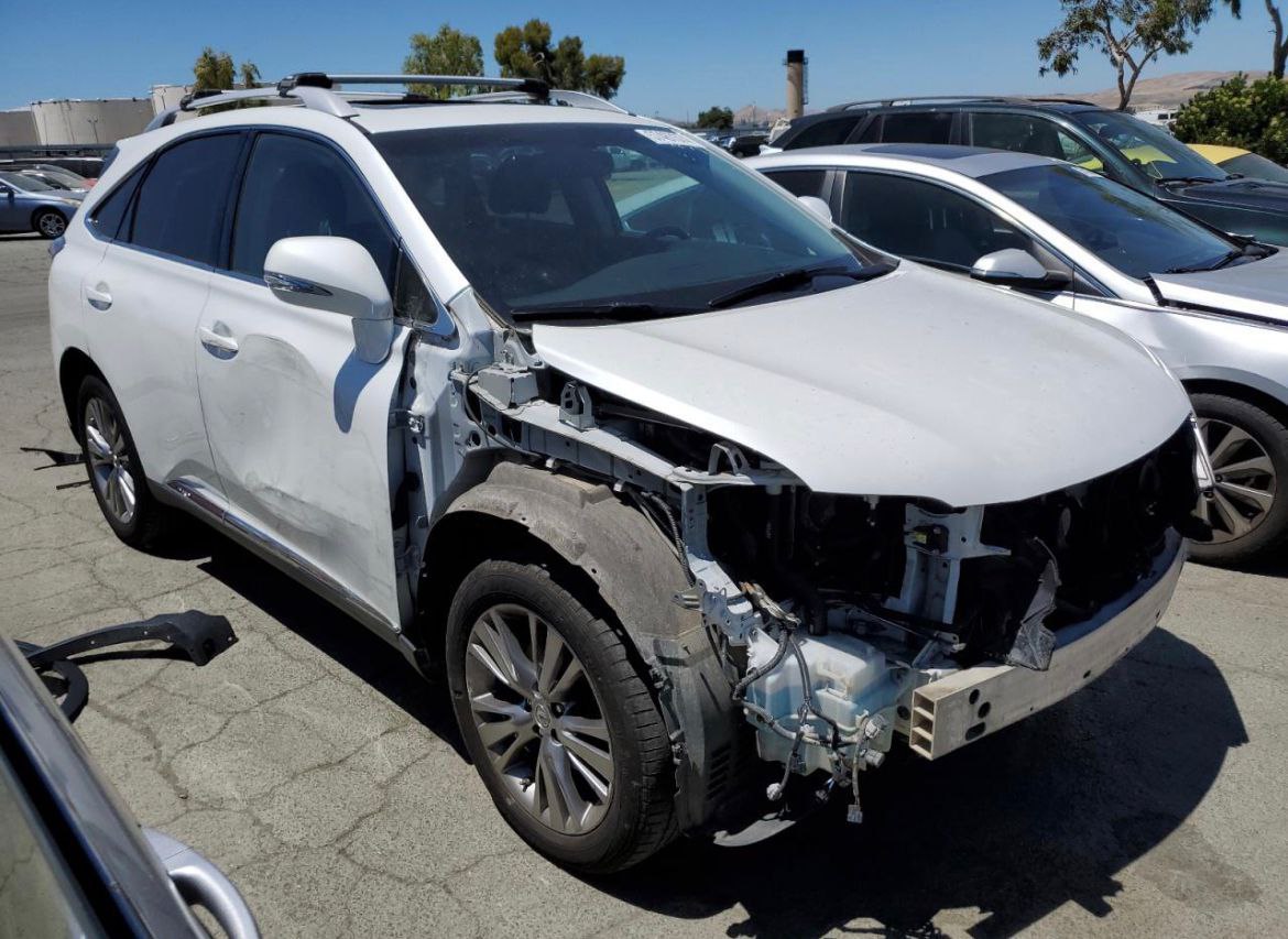 Lexus RX 450h 2015 WHITE VIN: 2T2BC1BA8RC004877 – BidAutoCars